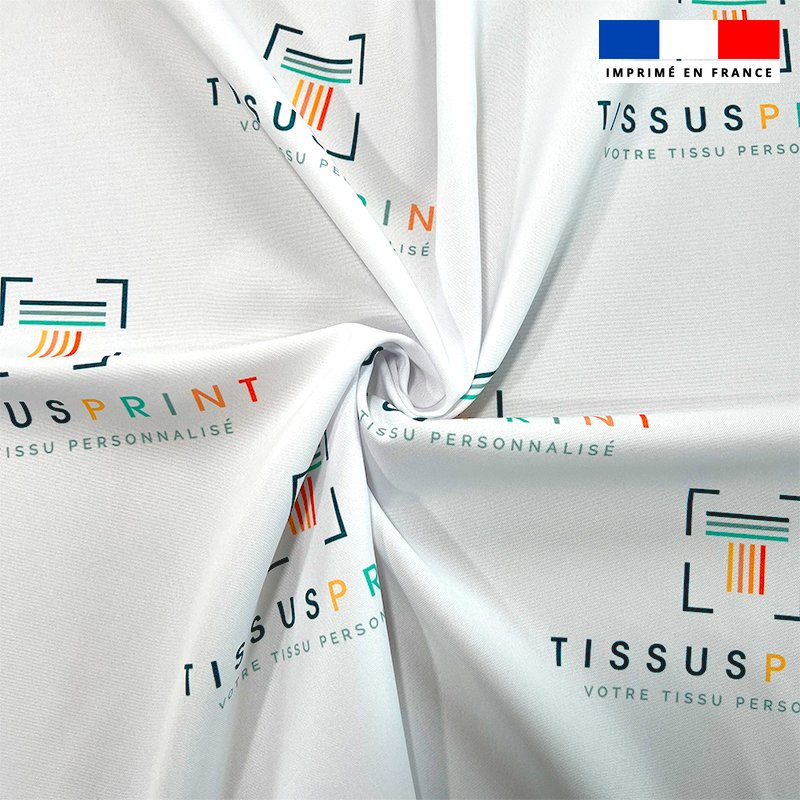 Custom printed burlington fabric | Tissus Print