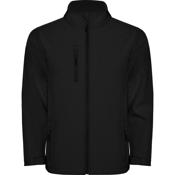 NEBRASKA SOFTSHELL S/4 BLACK