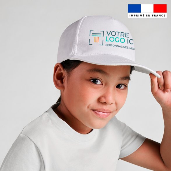 Personalised American children's cap - Tissus Print