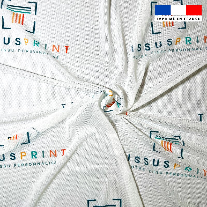 Tela de red personalizada - 95% reciclado - Tissus Print